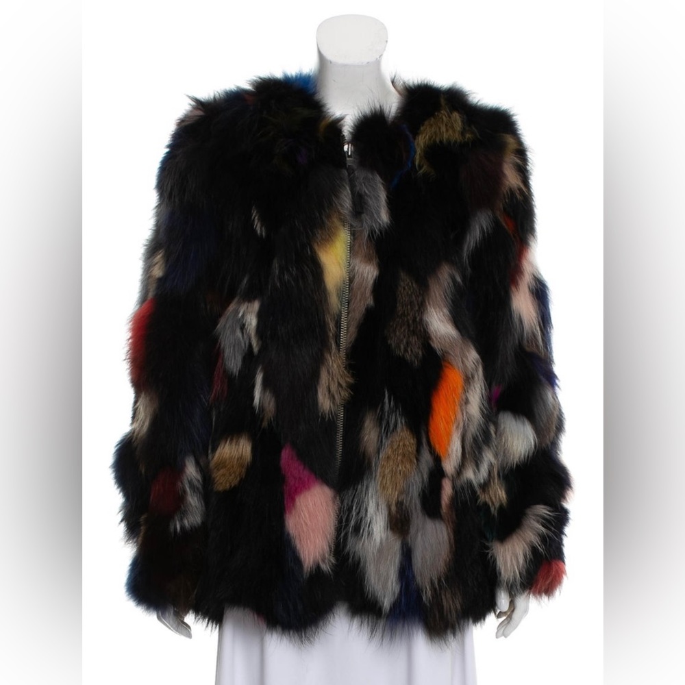 Sam Fox Fur Short Coat W/ Tags - Gem
